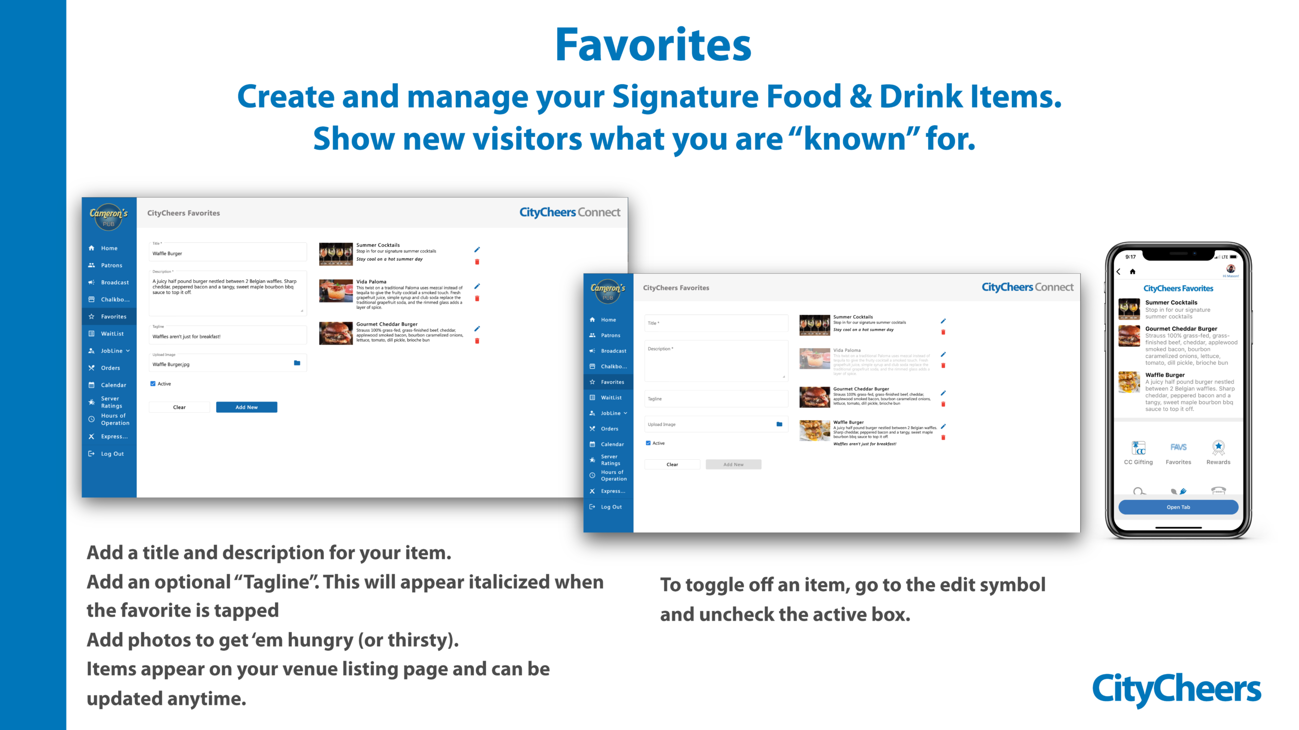 Connect Portal Tutorial | CityCheers Media