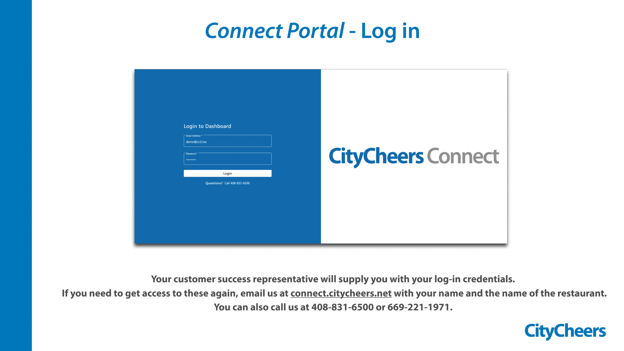 Connect Portal Tutorial | CityCheers Media