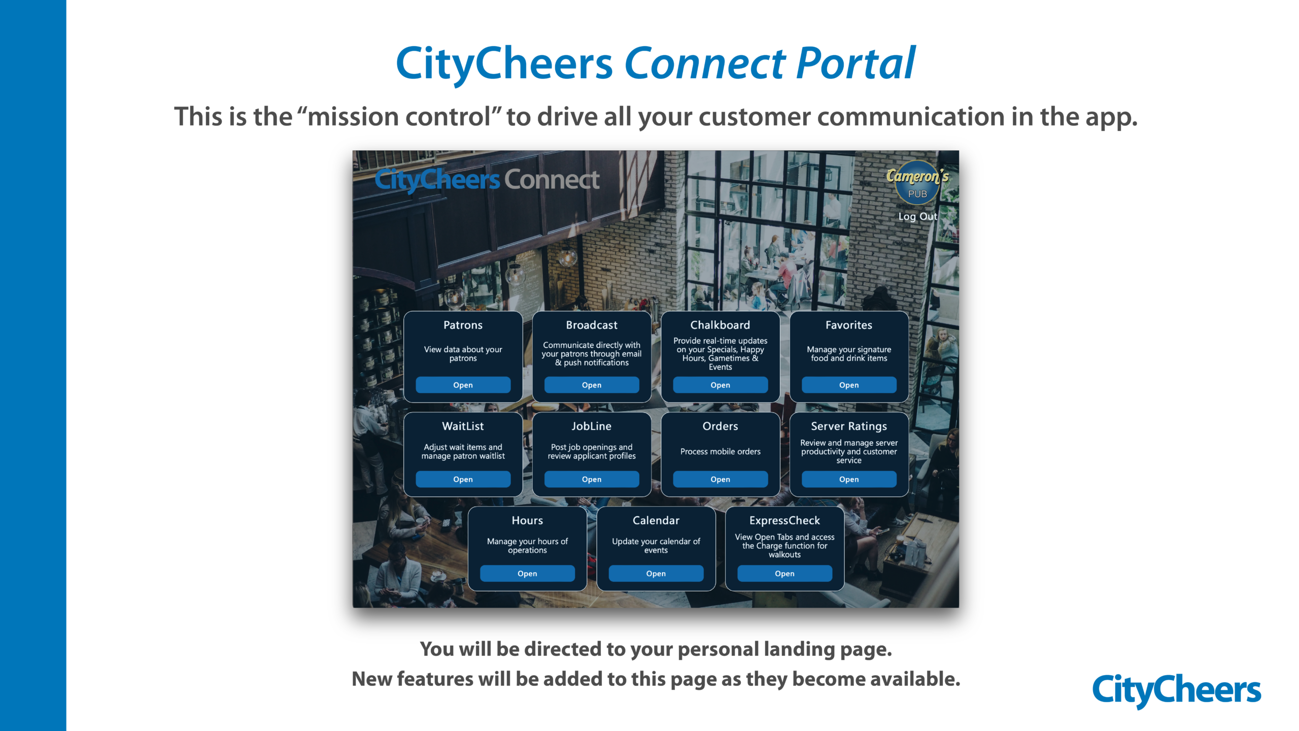 Connect Portal Tutorial | CityCheers Media